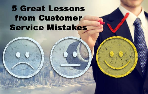 5 Great Lessons from Customer Service Mistakes | Wyoming County Chamber ...